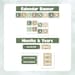 Editable Classroom Calendar Bundle Cielito Lindo Theme Sage Green ...