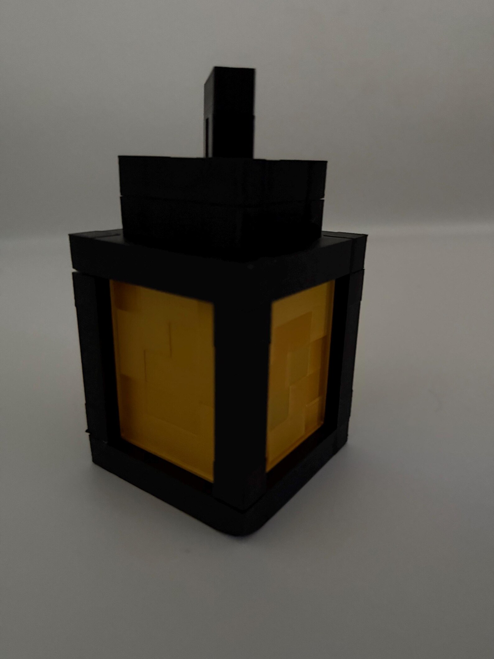 Minecraft Lantern Replica | 3D Printed Pixel LED Night Light - Etsy