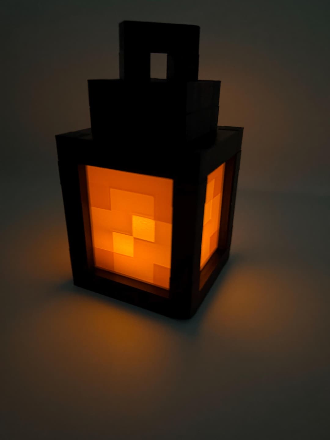Minecraft Lantern Replica | 3D Printed Pixel LED Night Light - Etsy