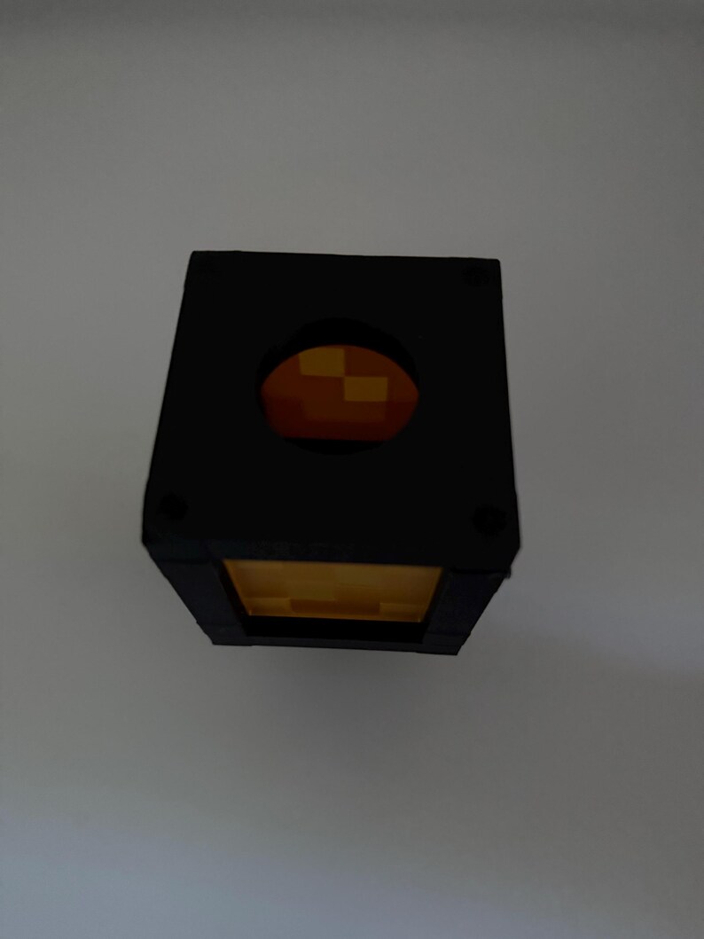 Minecraft Lantern Replica | 3D Printed Pixel LED Night Light - Etsy
