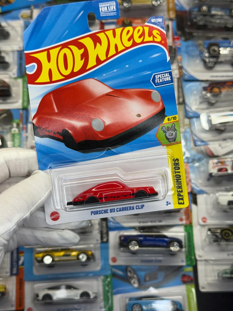 Porsche 911 Carrera Clip Hot Wheels Keychain - Etsy