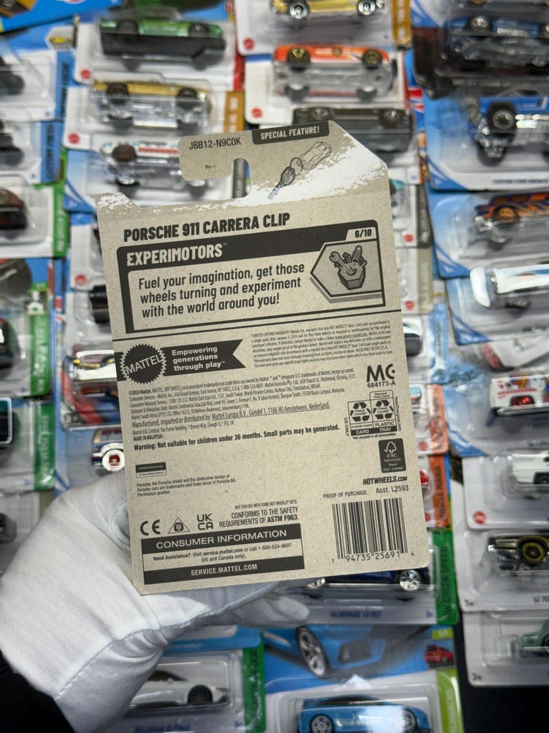 Porsche 911 Carrera Clip Hot Wheels Keychain - Etsy