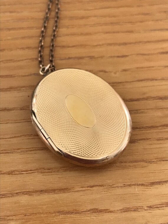 Antique Victorian German Pinchbeck Mourning Locket wi… - Gem