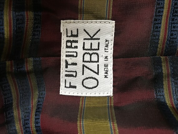 Vintage 1990s Rifat Ozbek Italy Embroidered Wool and … - Gem