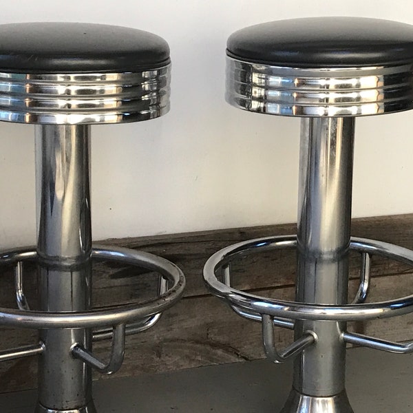 Retro Bar Stools - Etsy