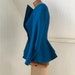 Yves Saint Laurent Runway Peplum Jacket in Teal, FR 38/US6 - Etsy