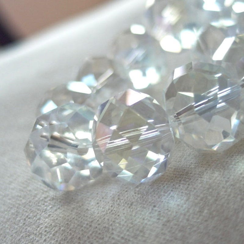 Clear 16mm Bead Strand - Etsy
