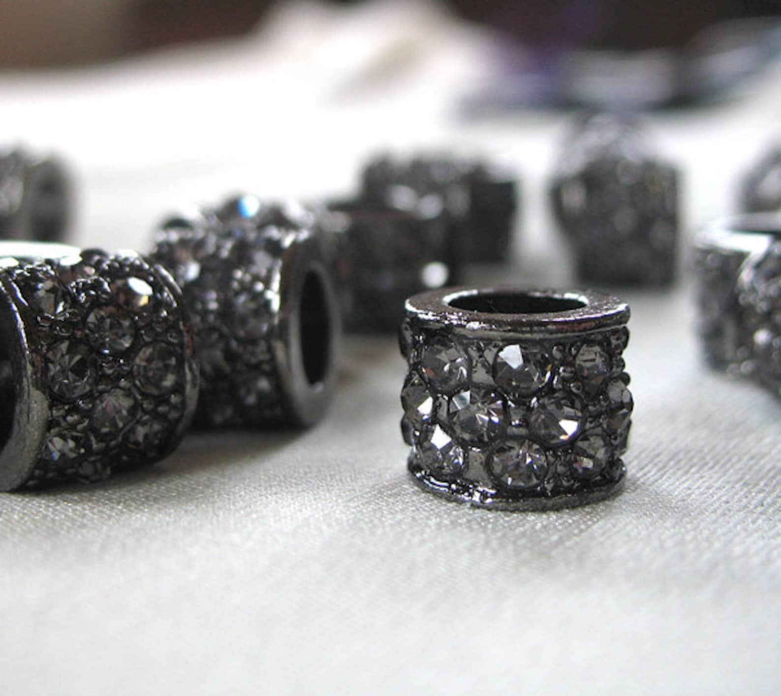 BULK PURCHASE 40 pieces Black Diamond Crystal Rhinestone | Etsy