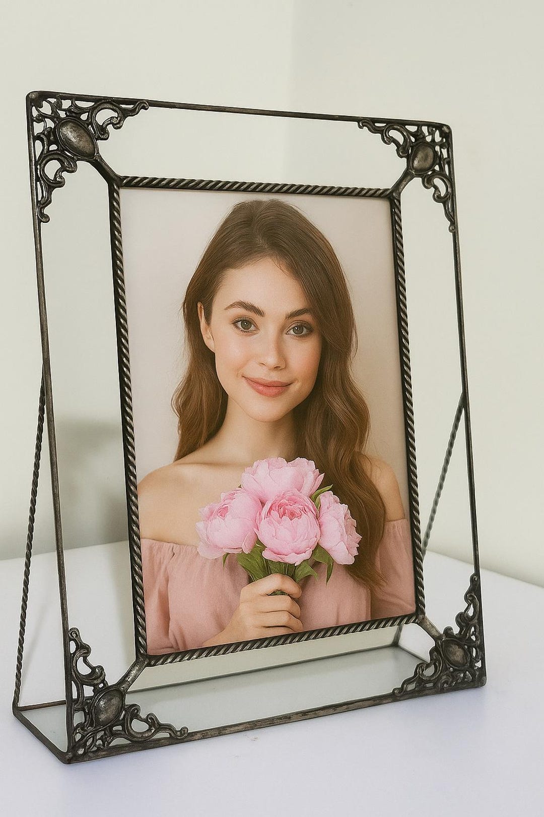 The Frame That Keeps Stories Alive – Vintage Glass 8x10 – Perfect for ...