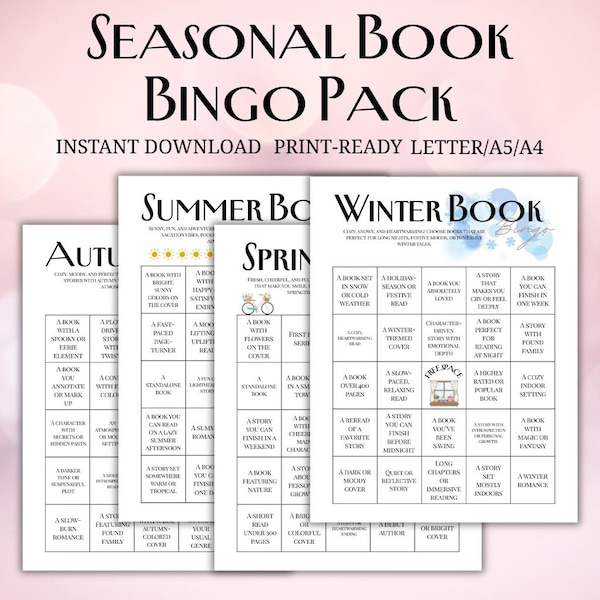 Seasonal Printables - Etsy UK