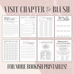 Seasonal Book Bingo Pack | Spring, Summer, Fall & Winter | Printable ...
