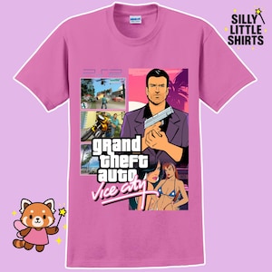 Grand Theft Auto Vice City Shirt - Etsy
