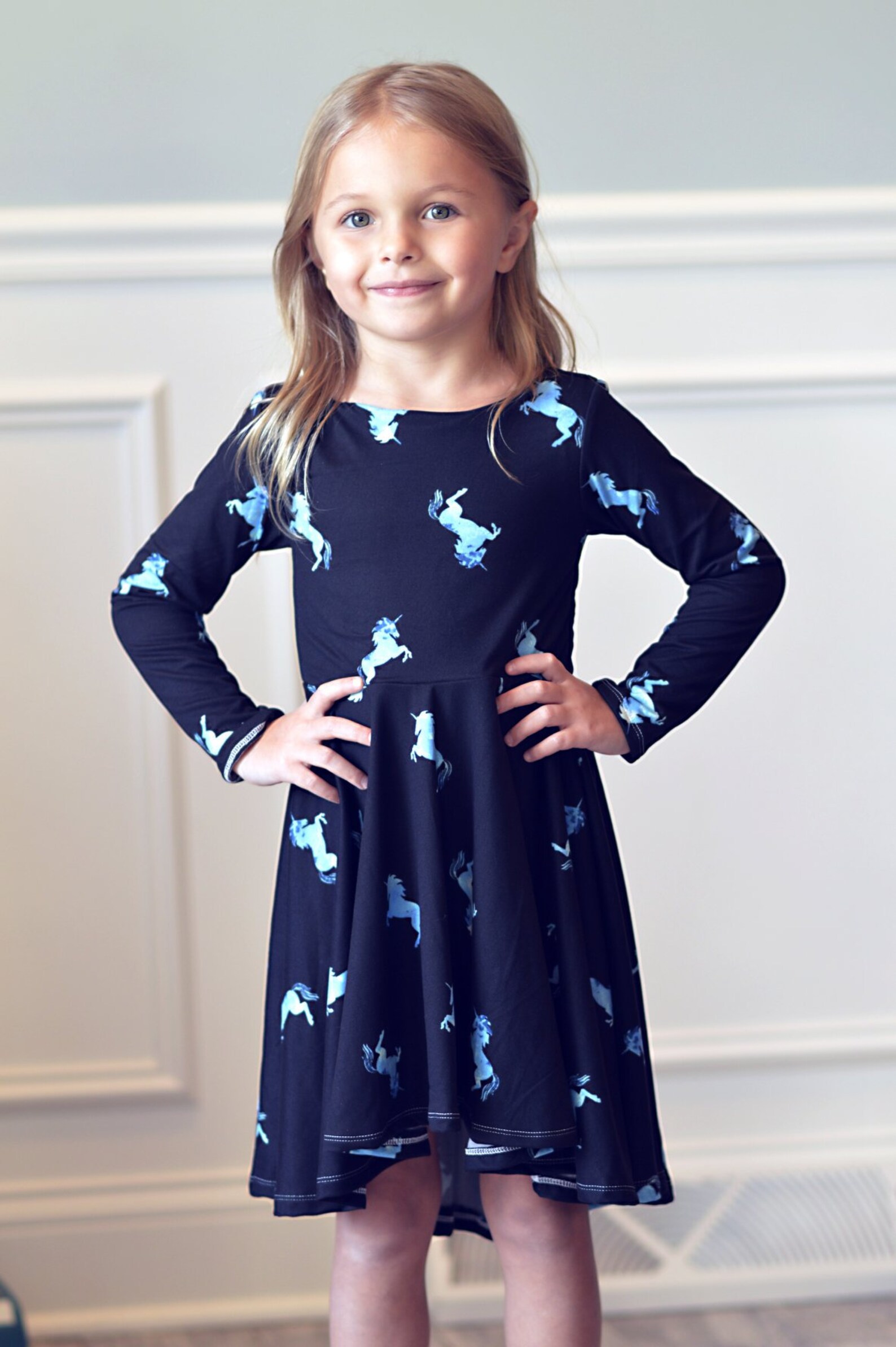 Manhattan Peplum and Dress for Girls - Etsy