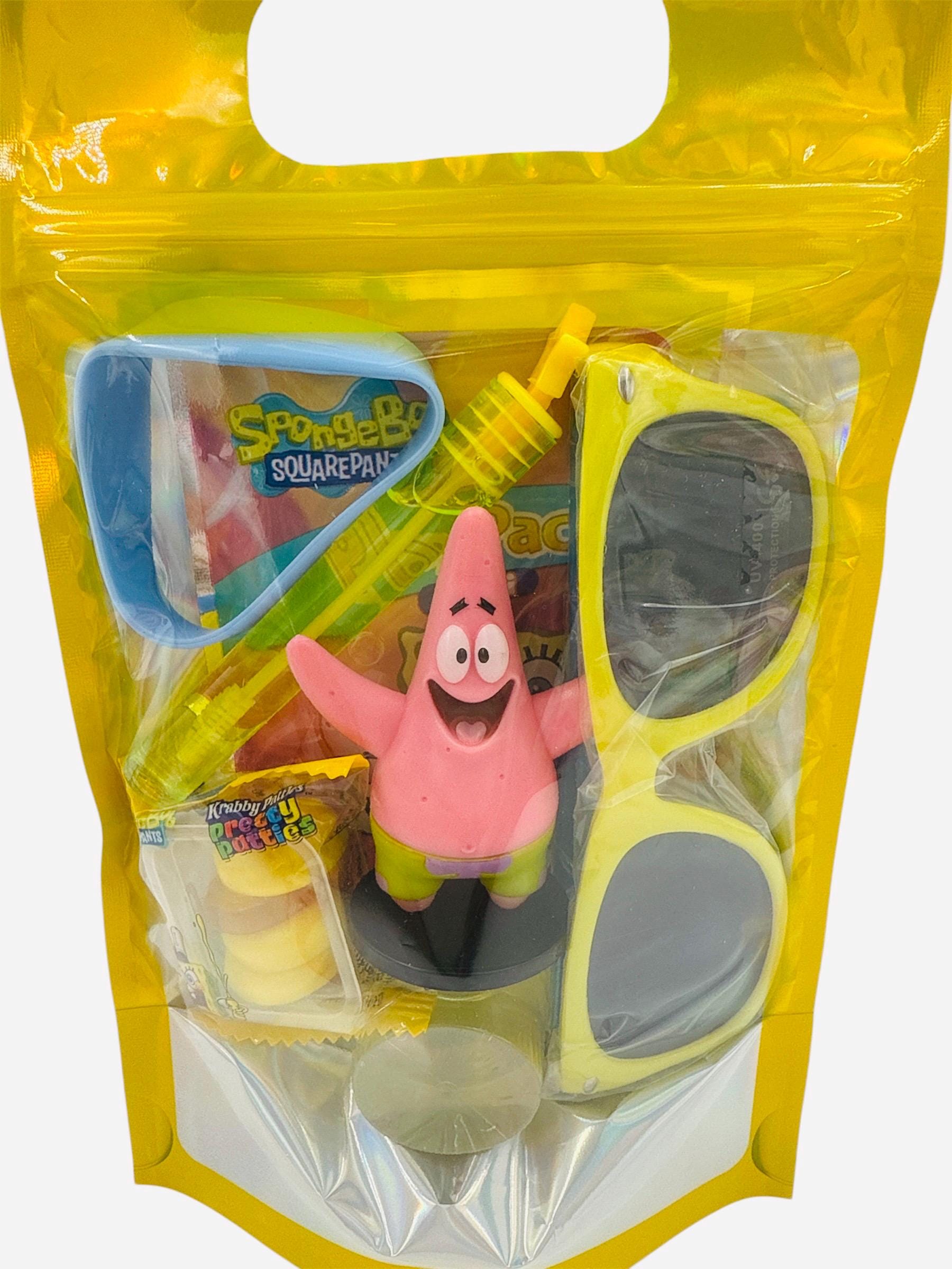 Spongebob Party Favor Goodie Bag: Toys, Slime, Bubbles & Candy - Etsy