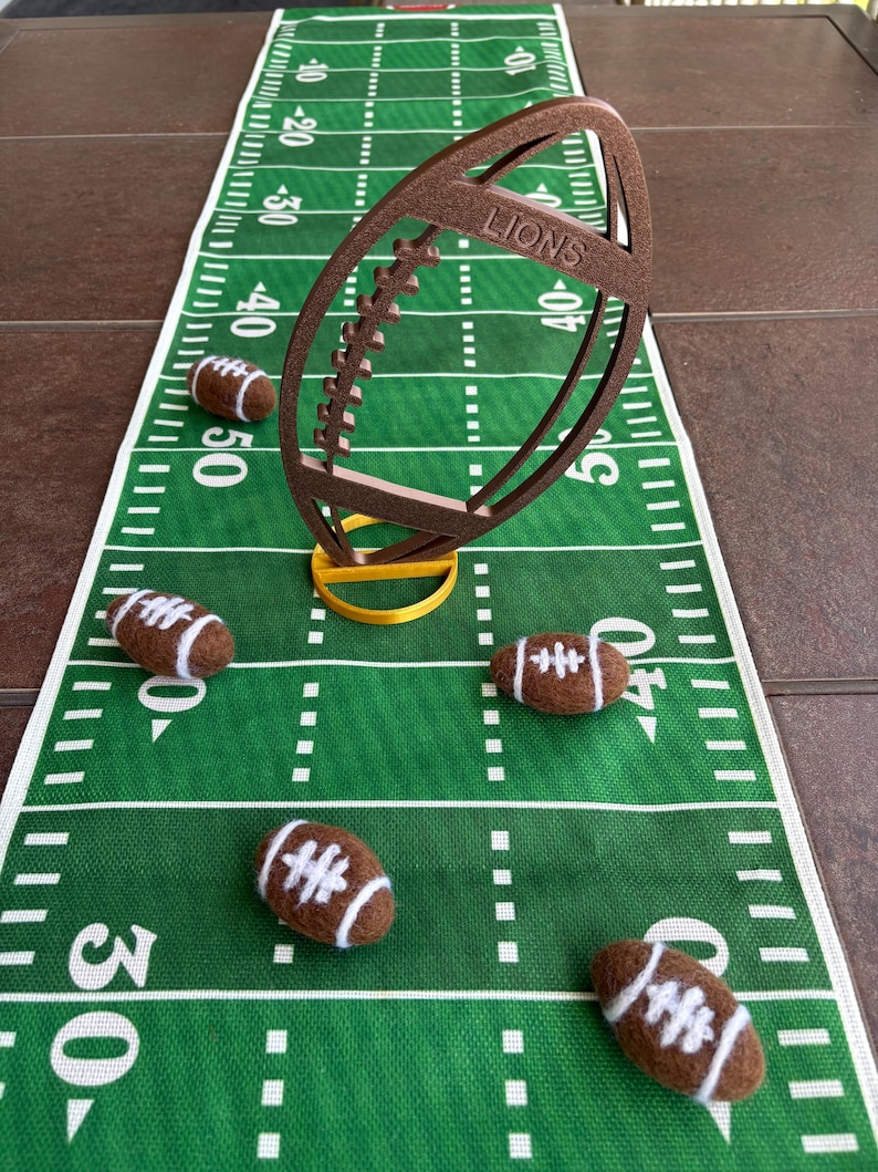 Personalized Football Centerpiece: Custom Team Banquet Decor - Etsy