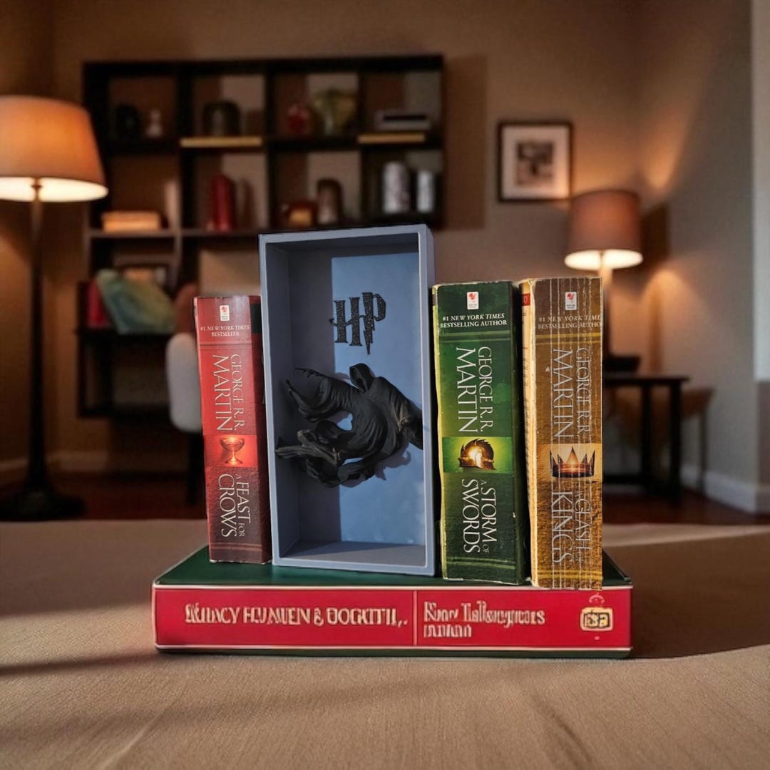 3D Printed Dementor Book Nook | Harry Potter Bookshelf Insert ...
