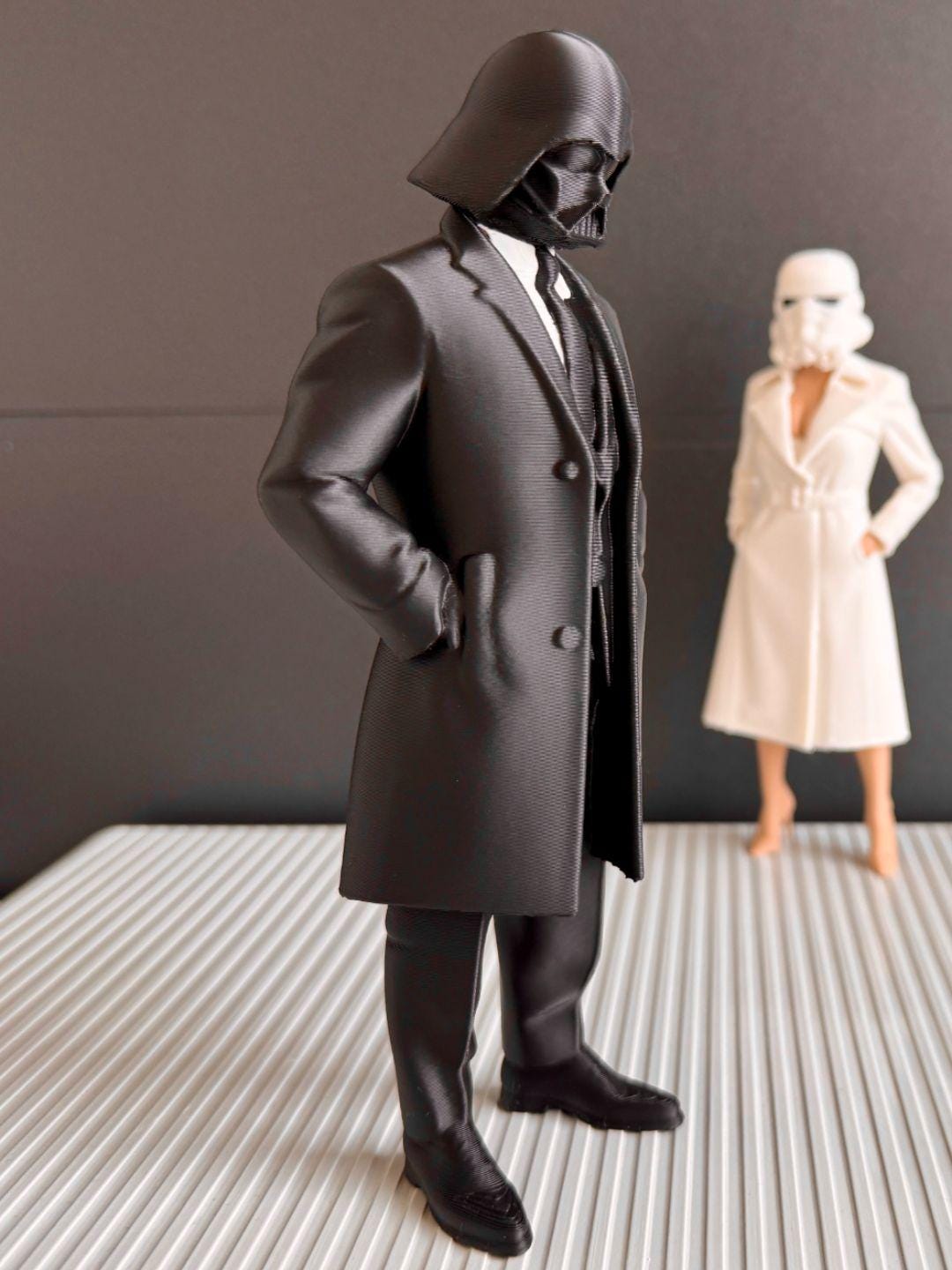 Darth Vader "big Boss" – Office Empire Desk Sculpture Made From ...