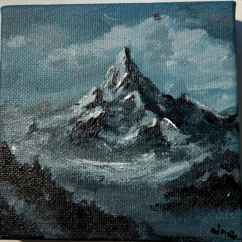 4x4 Painting - Etsy