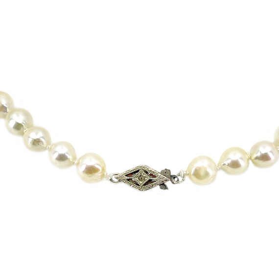 Baroque Diamond Mid-Century Japanese Saltwater Cultur… - Gem