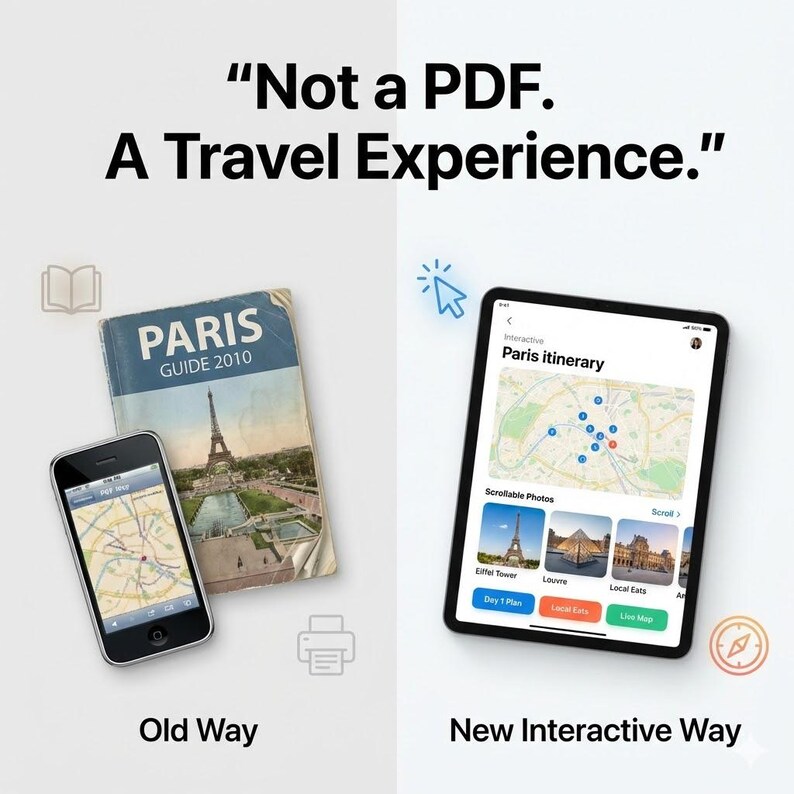 Paris 5-day Itinerary + Interactive Travel Guide | Day-by-day Plan With ...