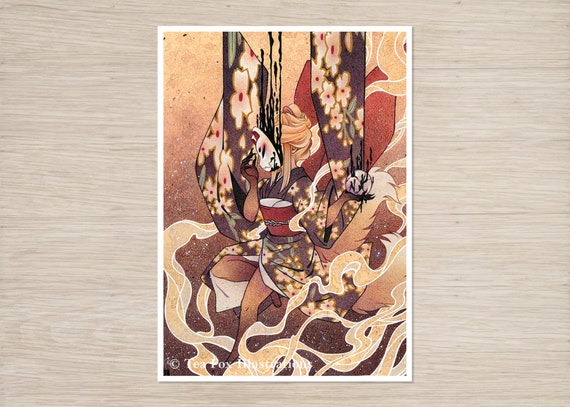 L'art Du Kitsune Japonais