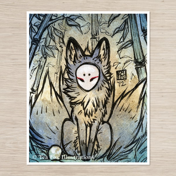 Fox With Three Tails - Etsy