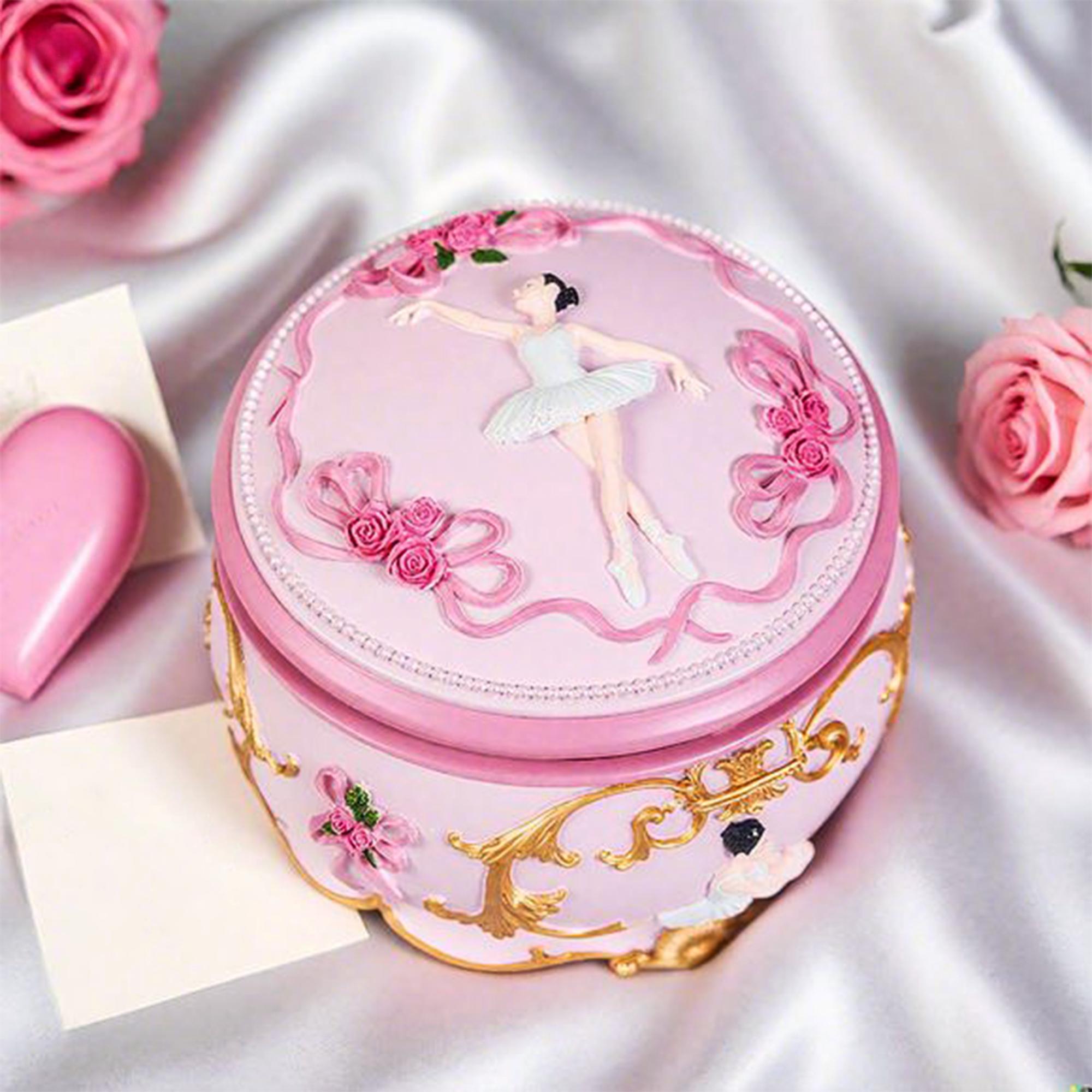 Personalized Carousel Music Box: Ballerina Keepsake, Engraved Gift - Etsy