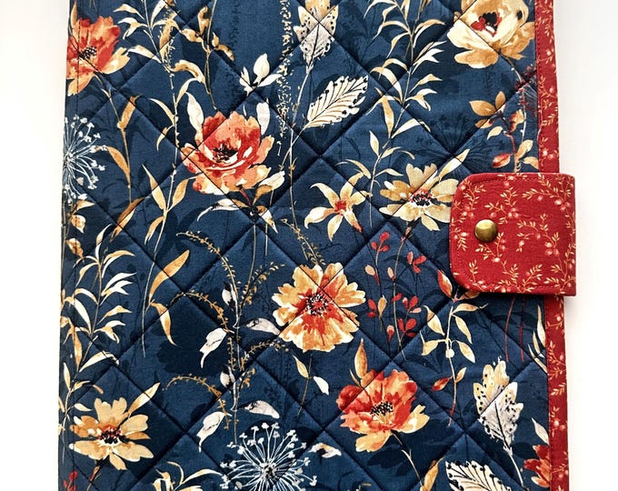 Cross Stitch Project Folder, Floral Fabric Folder, Sandalwood, English ...