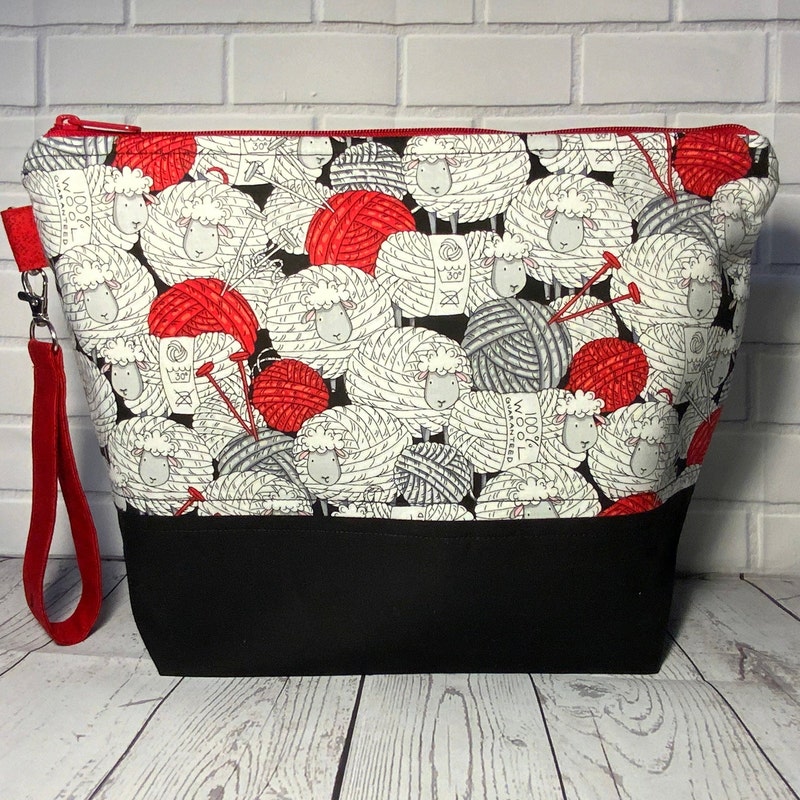 Knitting Project Bag - Etsy