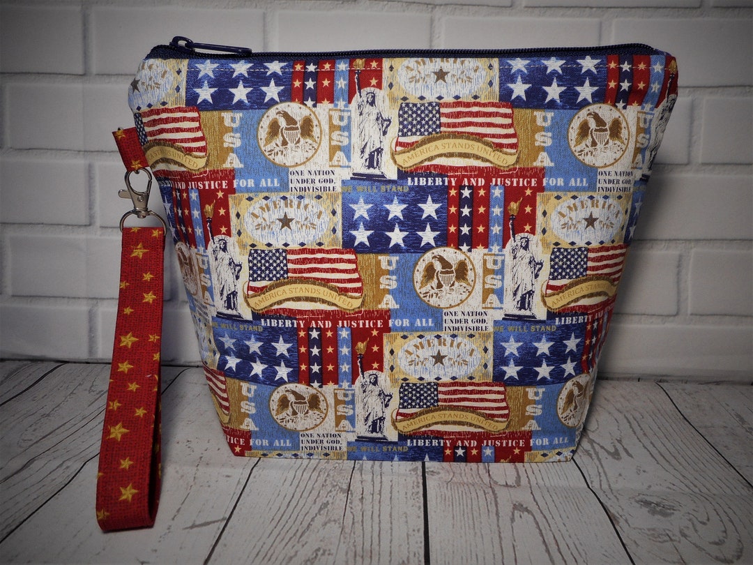 Medium Knitting Project Bag, Crochet Project Bag, Sock Project Bag ...