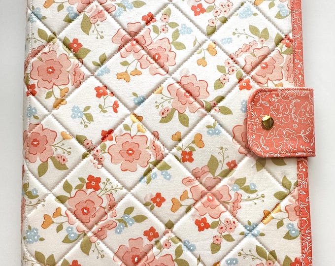 Cross Stitch Project Folder, Floral Fabric Folio, Dainty Meadow ...