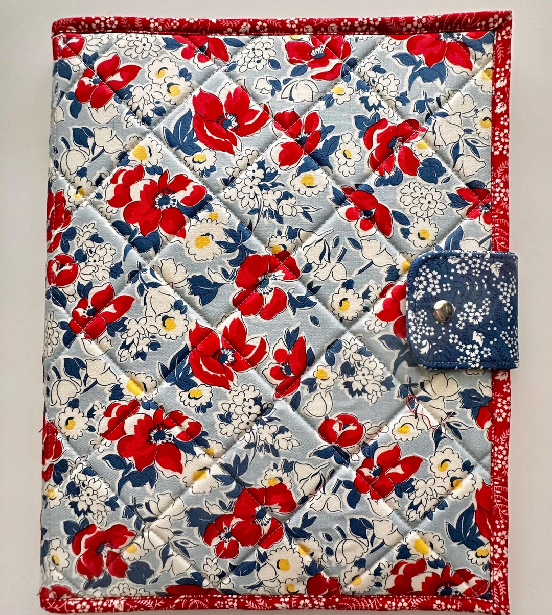 Cross Stitch Project Folder, Floral Fabric Folder, Time and Again ...