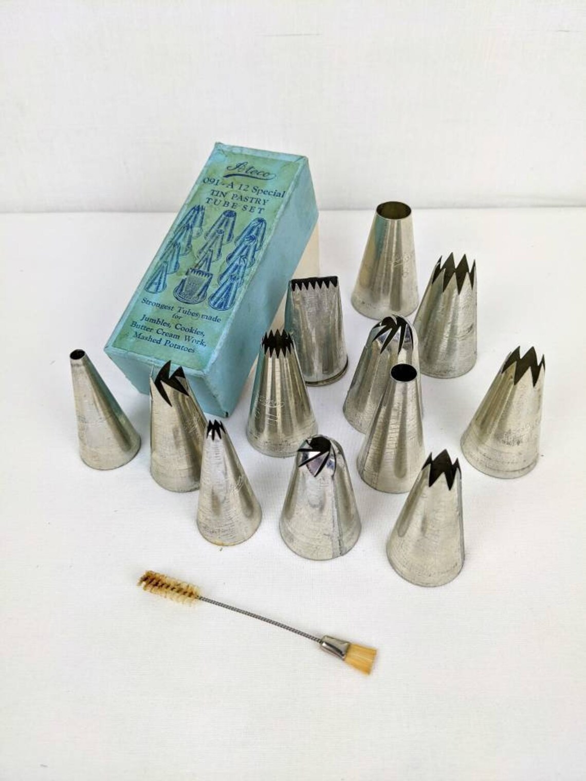 Vintage Ateco Cake Decorating Pastry Piping Tip Set - Etsy