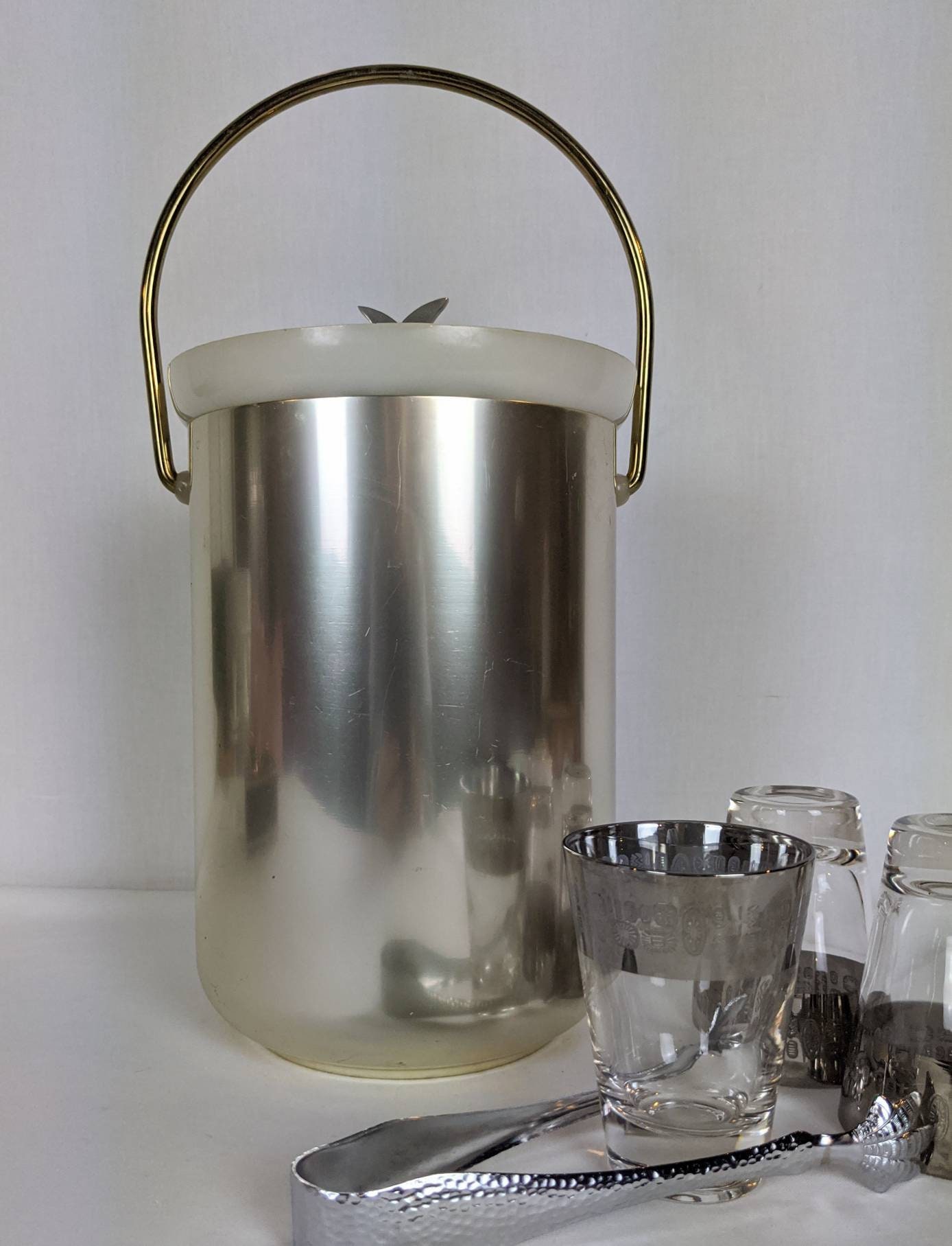 Vintage Kromex Chrome Ice Bucket - Etsy