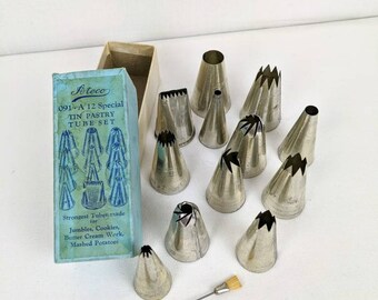 Ateco Fancy Cake and Pastry Decorating Set No. 701 - Etsy