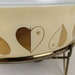 Pyrex Golden Hearts Cinderella Covered Casserole With Warming Cradle - Etsy
