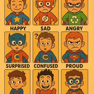 Childrens Emotional Support Charts - Bundle - Etsy