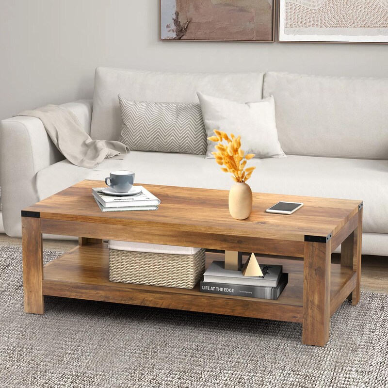 Rustic Coffee Table - Etsy