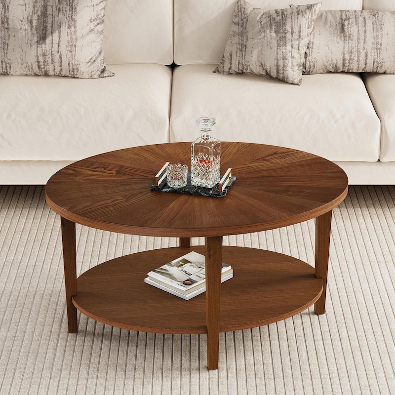Oval 2 Tier Coffee Table - Etsy
