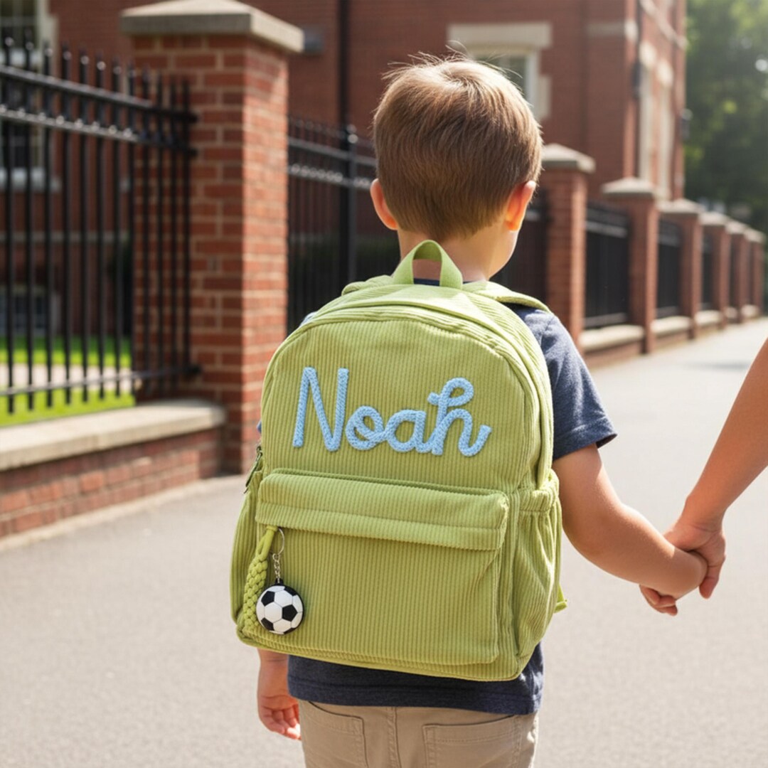 Personalized Mini Kids Backpack – Custom Name Small Toddler Bag ...