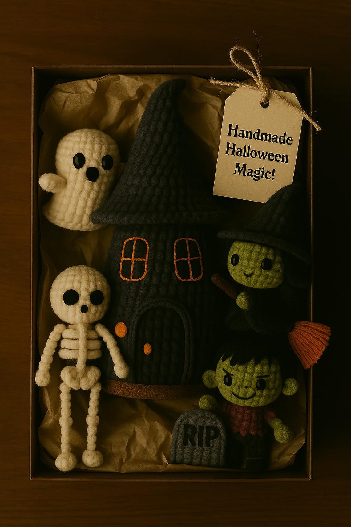 Crochet Haunted House Pattern: Spooky Halloween Amigurumi (PDF Pattern ...
