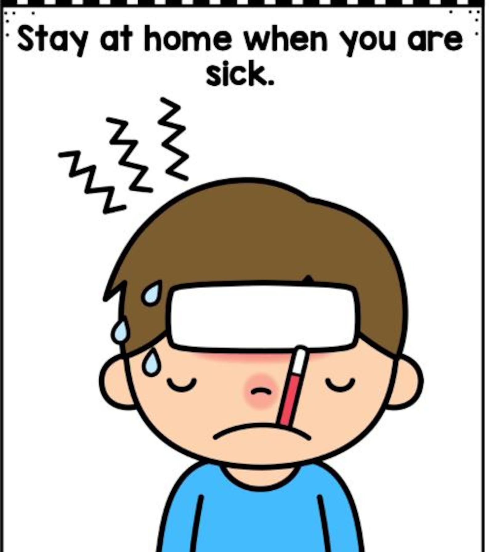 Preschool Health & Hygiene Posters Printable – Handwashing, Coughing ...