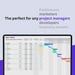 Weekly Construction Schedule Template: Gantt Chart Planner (excel ...