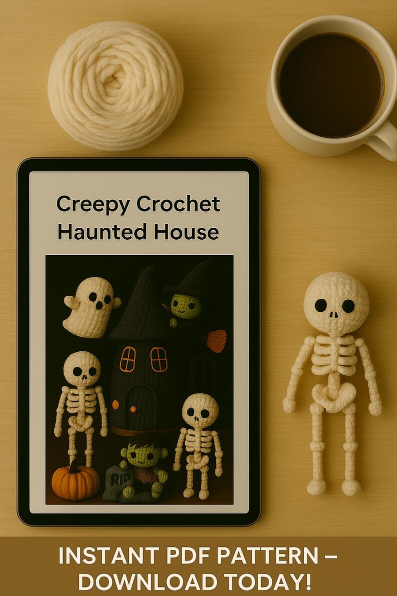 Crochet Haunted House Pattern: Spooky Halloween Amigurumi (PDF Pattern ...