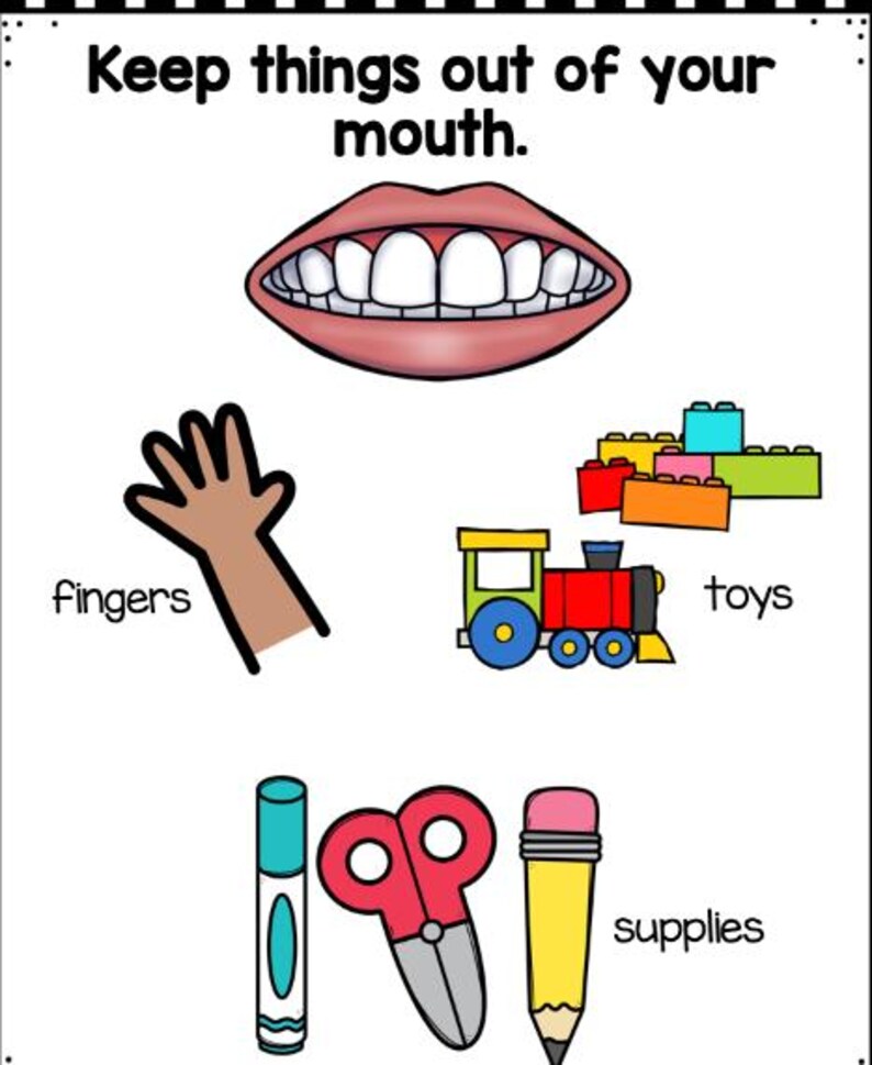 Preschool Health & Hygiene Posters Printable – Handwashing, Coughing ...