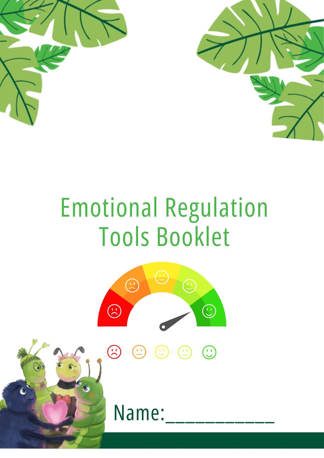 Emotional Regulation Tools Booklet for Kids – Free PDF | Coping Skills ...