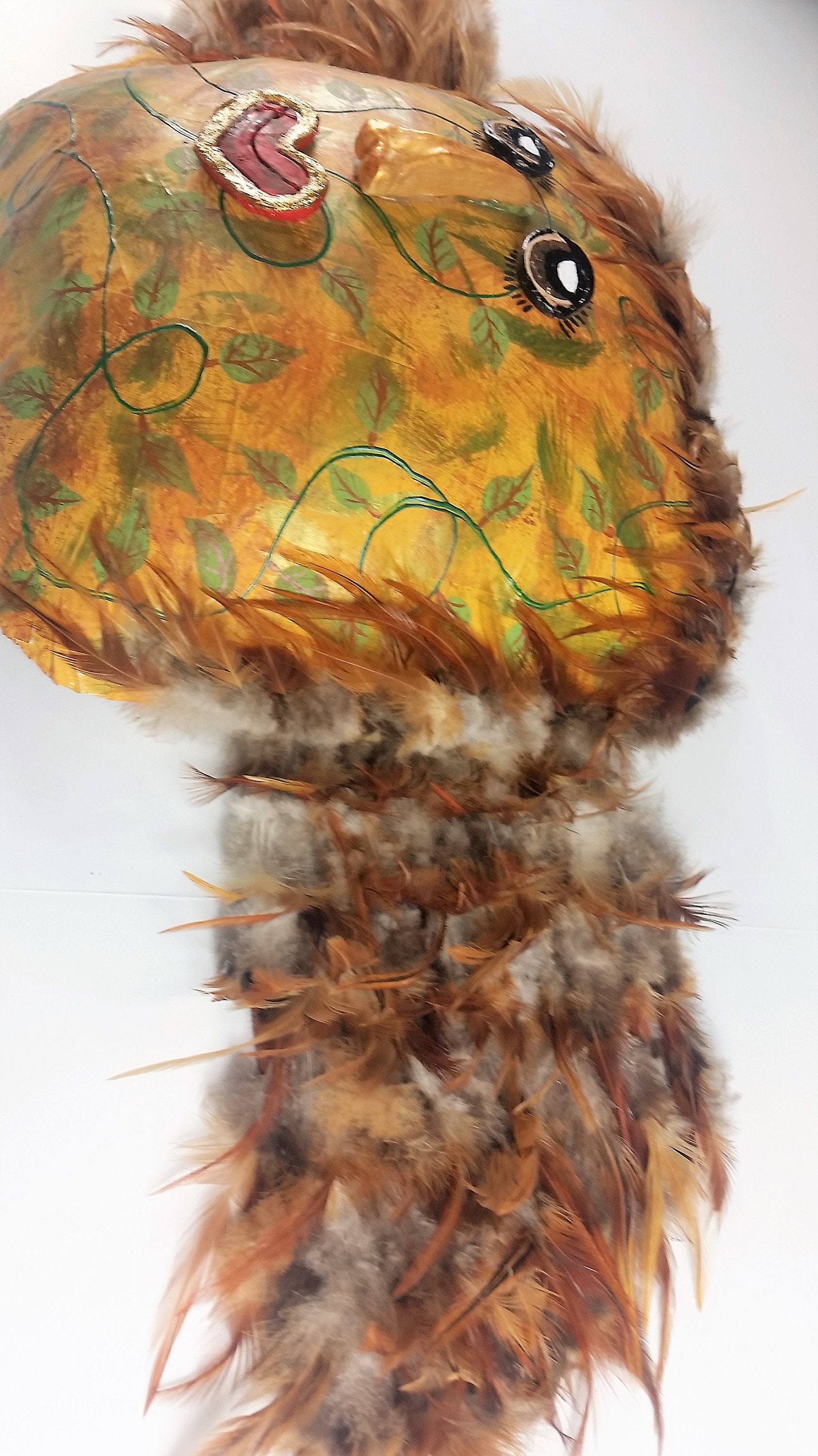 Angel Wall Hanging, Earth Wall Decor, Unique Angel Art, Funky Wall ...