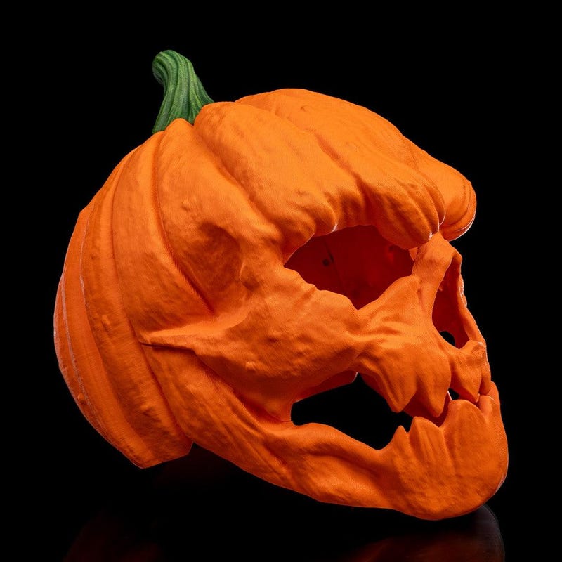 Pumpkin Mask - Etsy