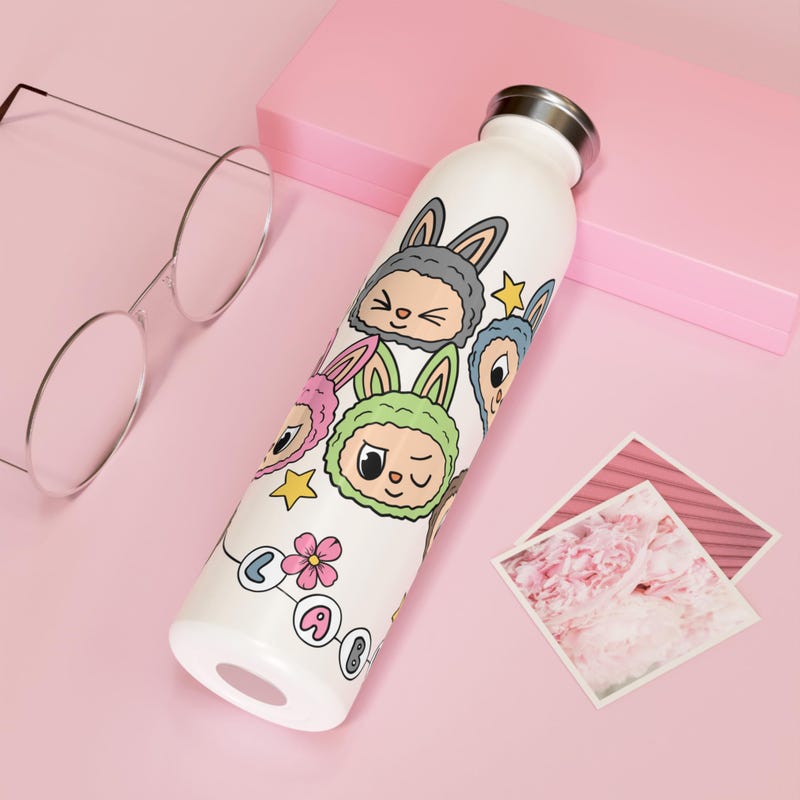 Labubu Drink Bottle - Etsy