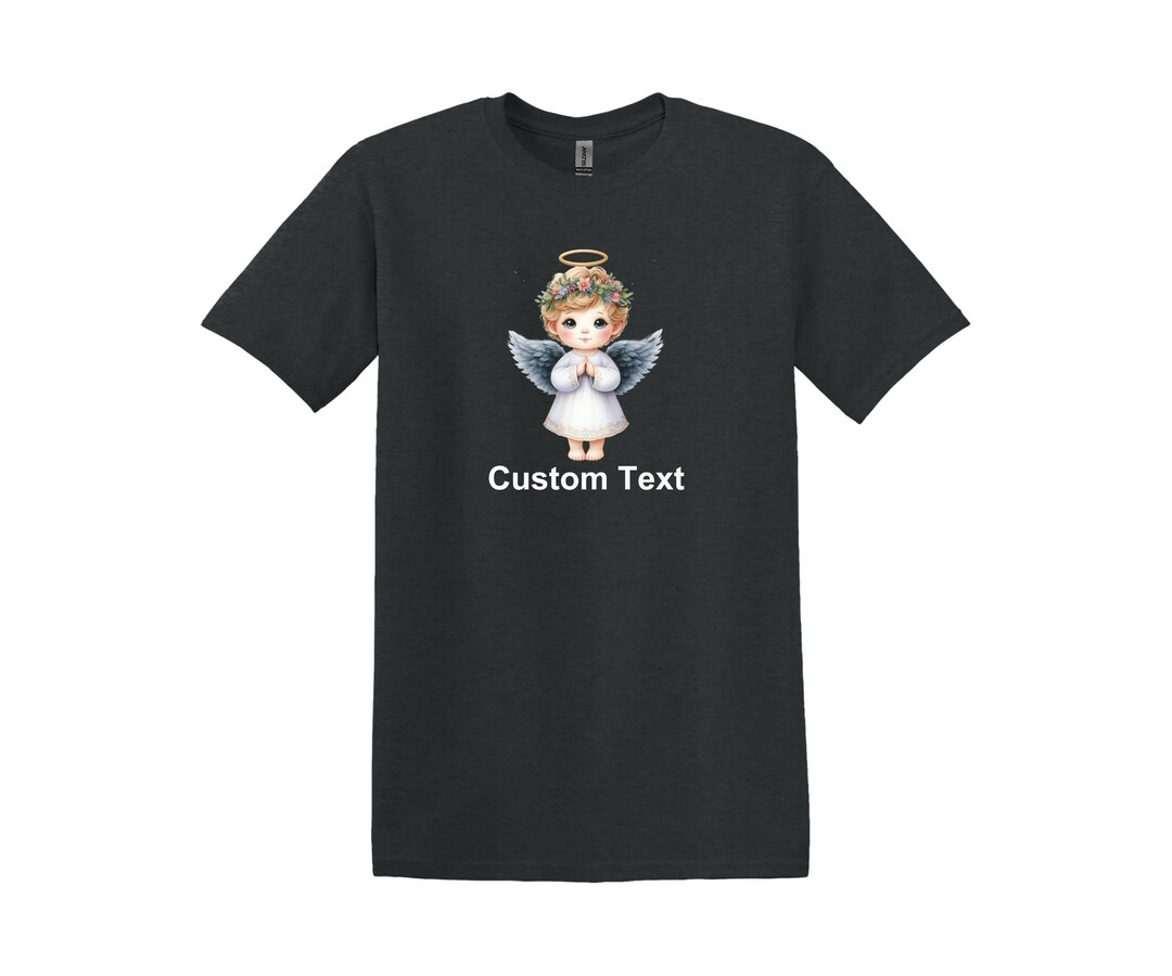 Angel Tshirt, Custom Shirt, Custom Tshirt, Divine Being, Personalized ...